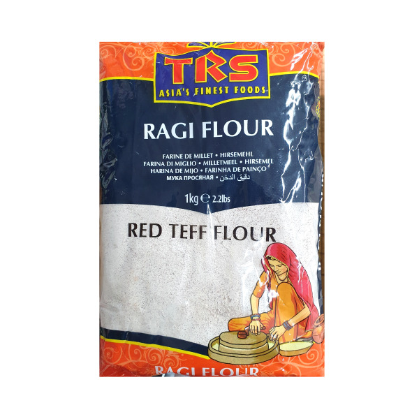 TRS Red Teff Flour (Ragi Flour) 1kg | Low Price Asian & Indian Grocery ...
